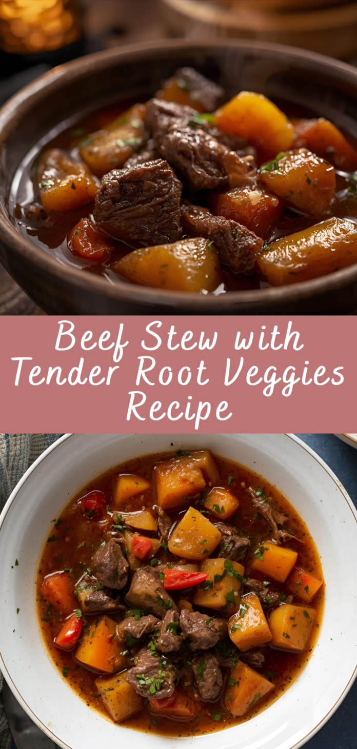 Beef Stew with Tender Root Veggies Recipe | Cheff Recipes