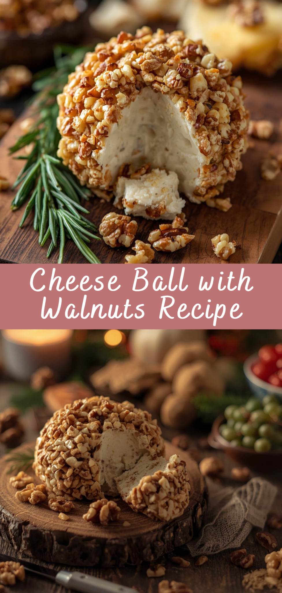 Cheese Ball with Walnuts Recipe | Cheff Recipes