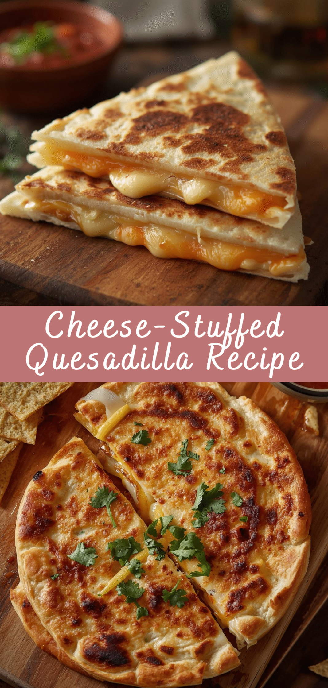 Cheese-Stuffed Quesadilla Recipe | Cheff Recipes