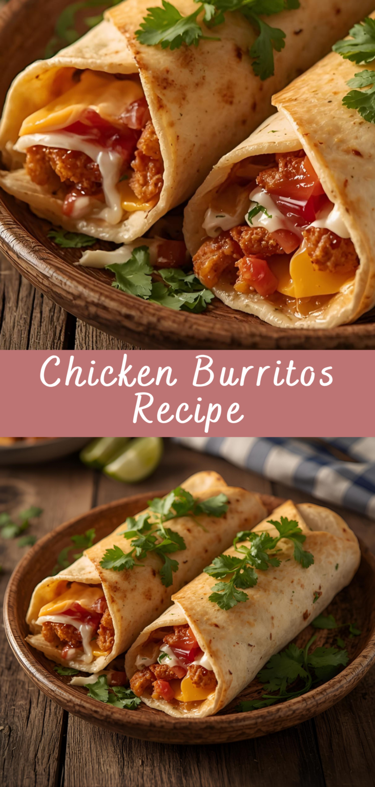 Chicken Burritos Recipe | Cheff Recipes