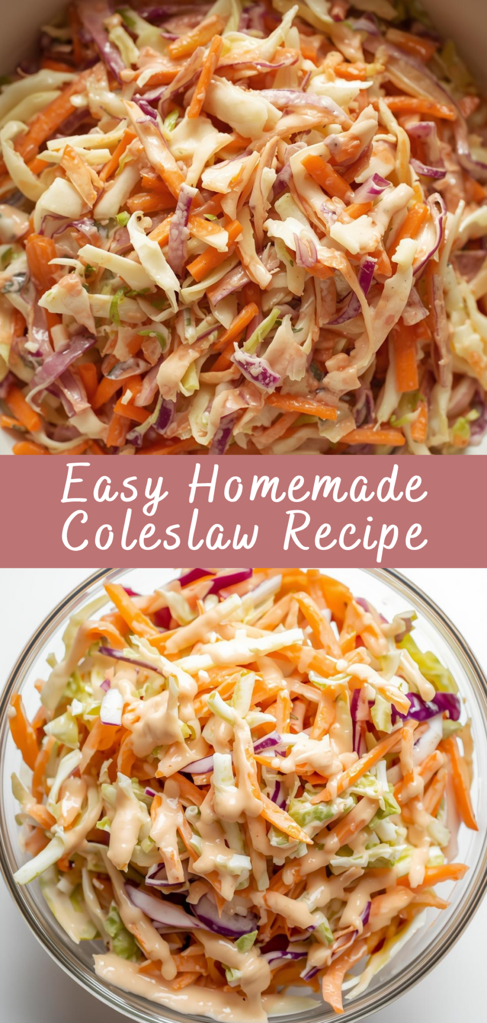 Easy Homemade Coleslaw Recipe | Cheff Recipes