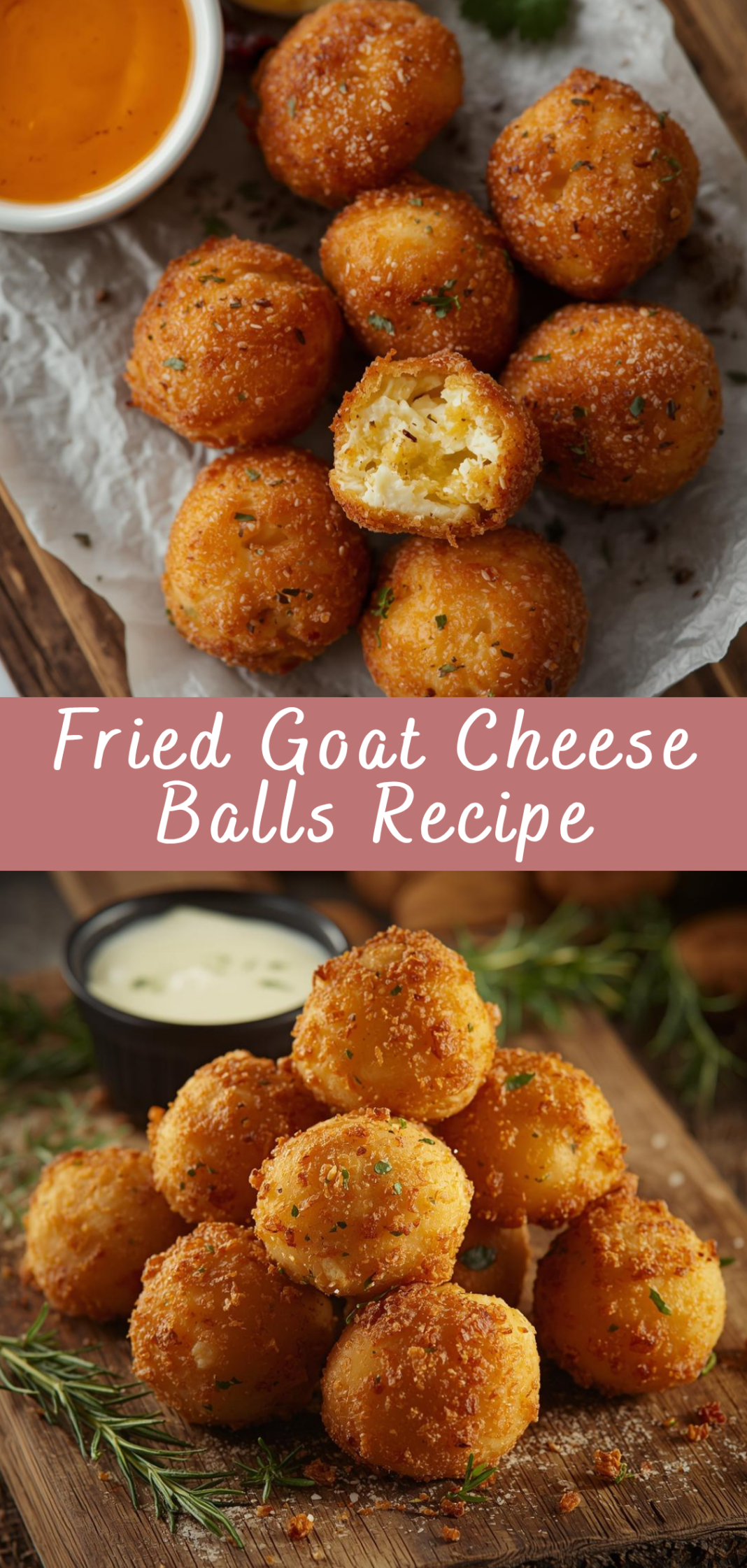 Fried Goat Cheese Balls Recipe | Cheff Recipes