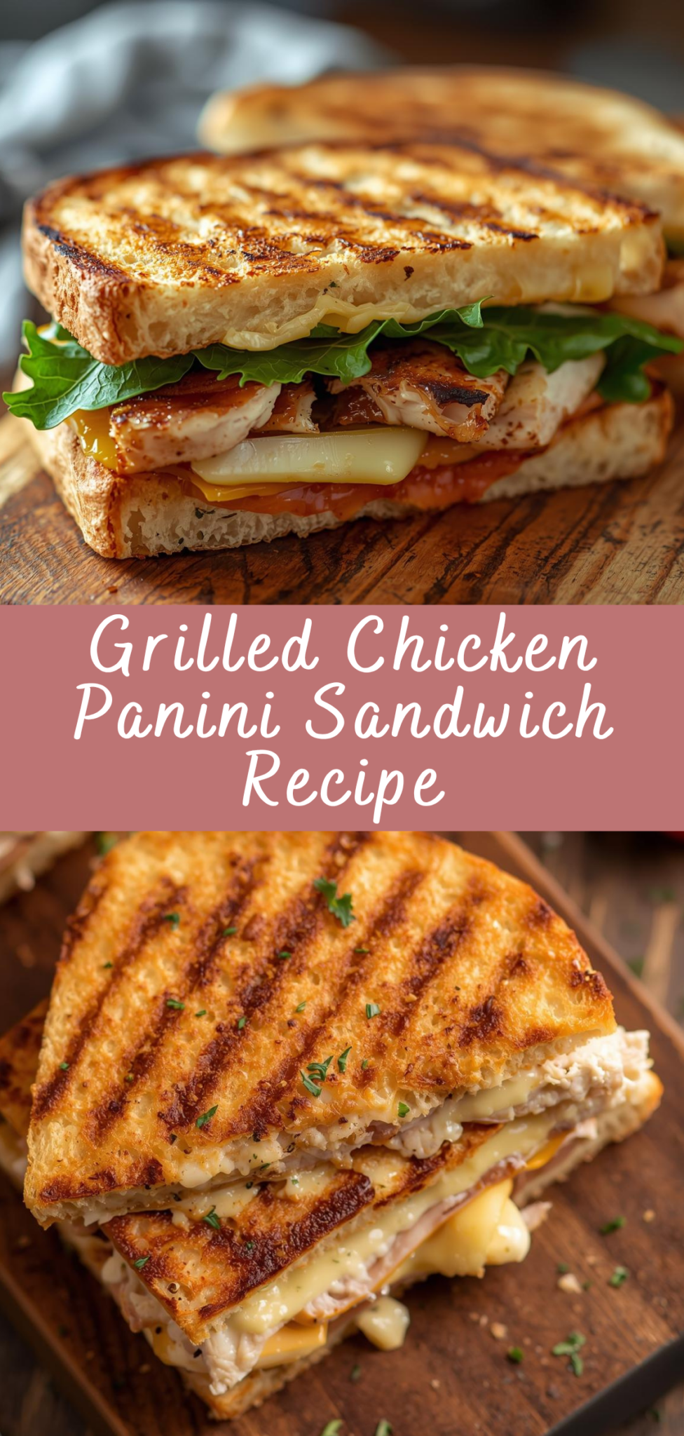 Grilled Chicken Panini Sandwich Recipe | Cheff Recipes