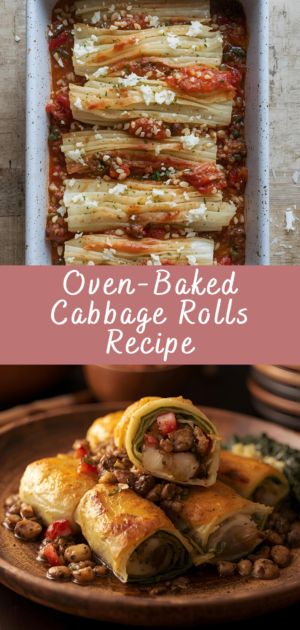 Oven-Baked Cabbage Rolls Recipe | Cheff Recipes