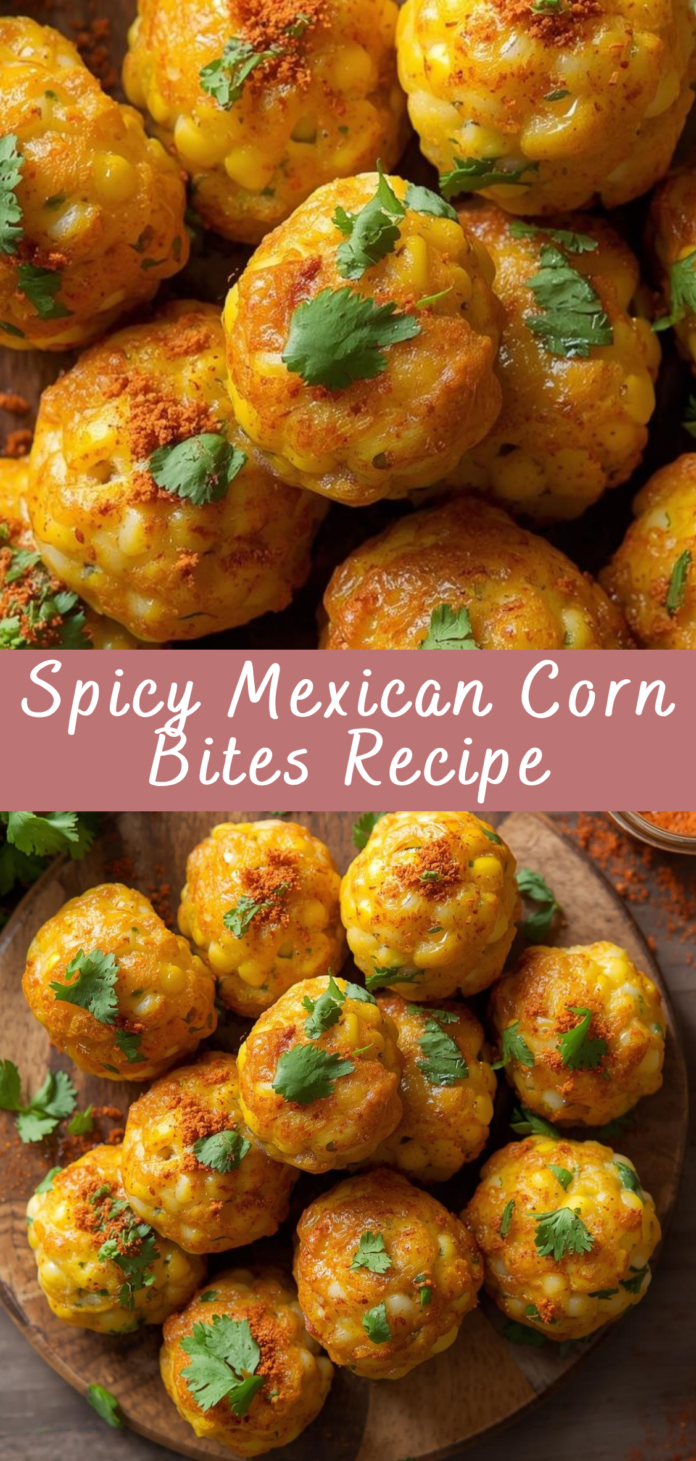 Spicy Mexican Corn Bites Recipe | Cheff Recipes