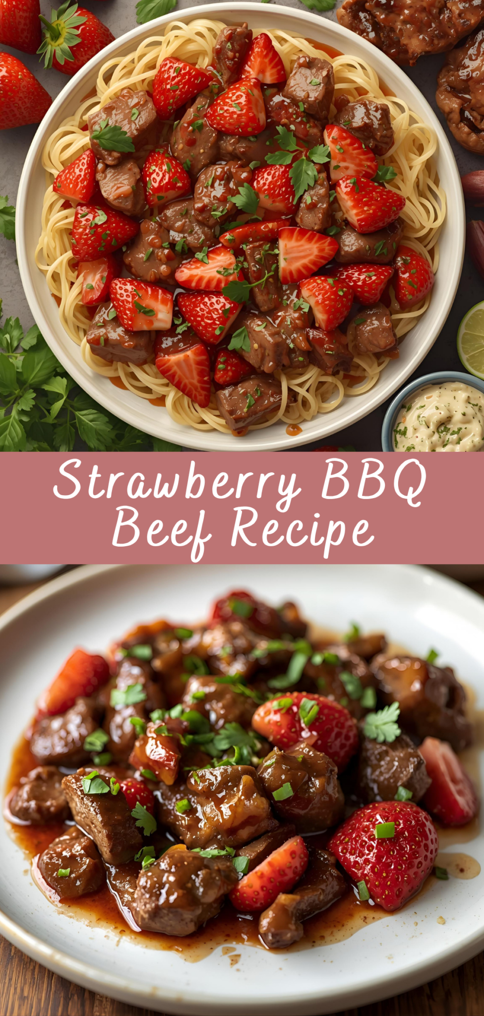 Strawberry BBQ Beef Recipe | Cheff Recipes