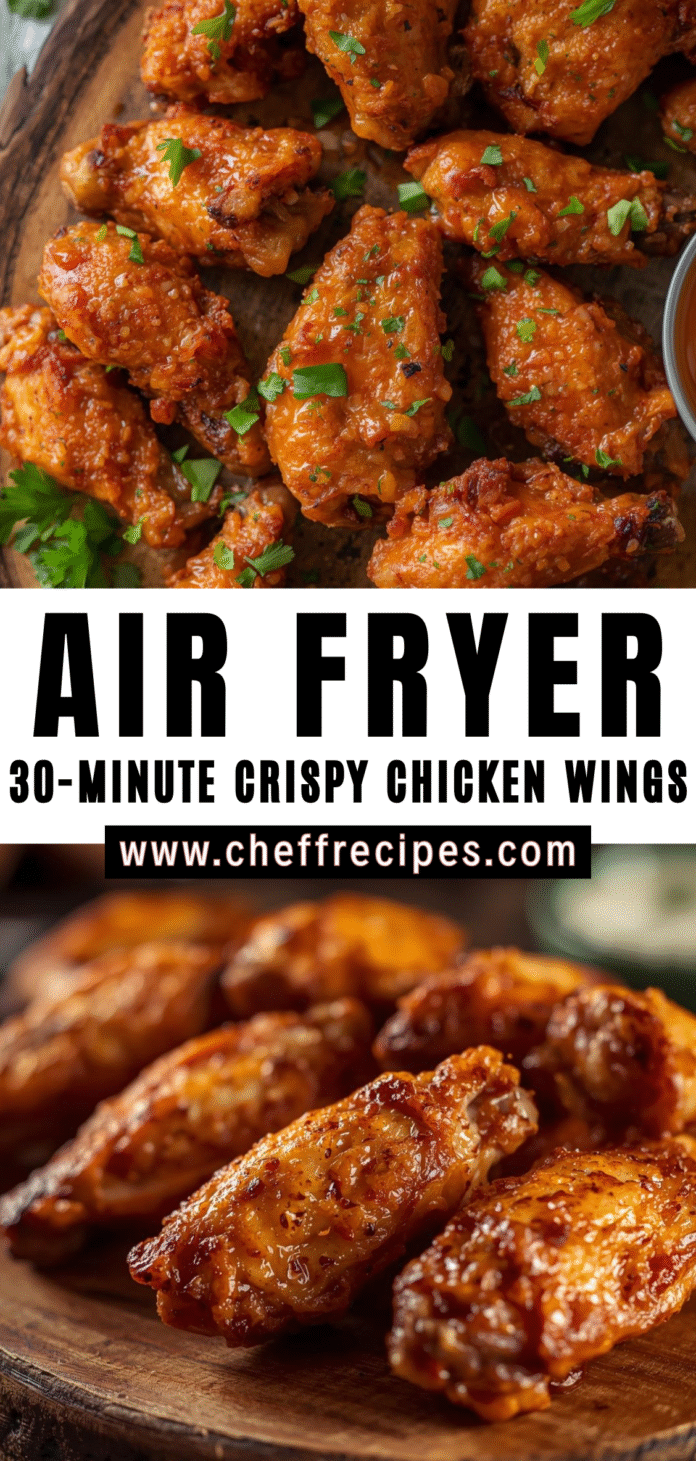 Air Fryer 30-Minute Crispy Chicken Wings | Cheff Recipes