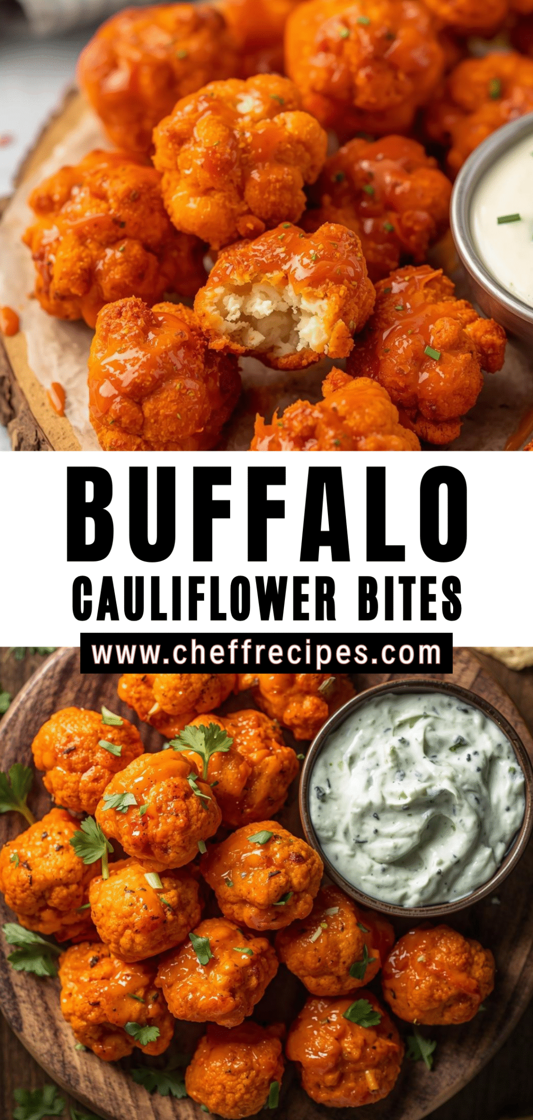 Buffalo Cauliflower Bites | Cheff Recipes