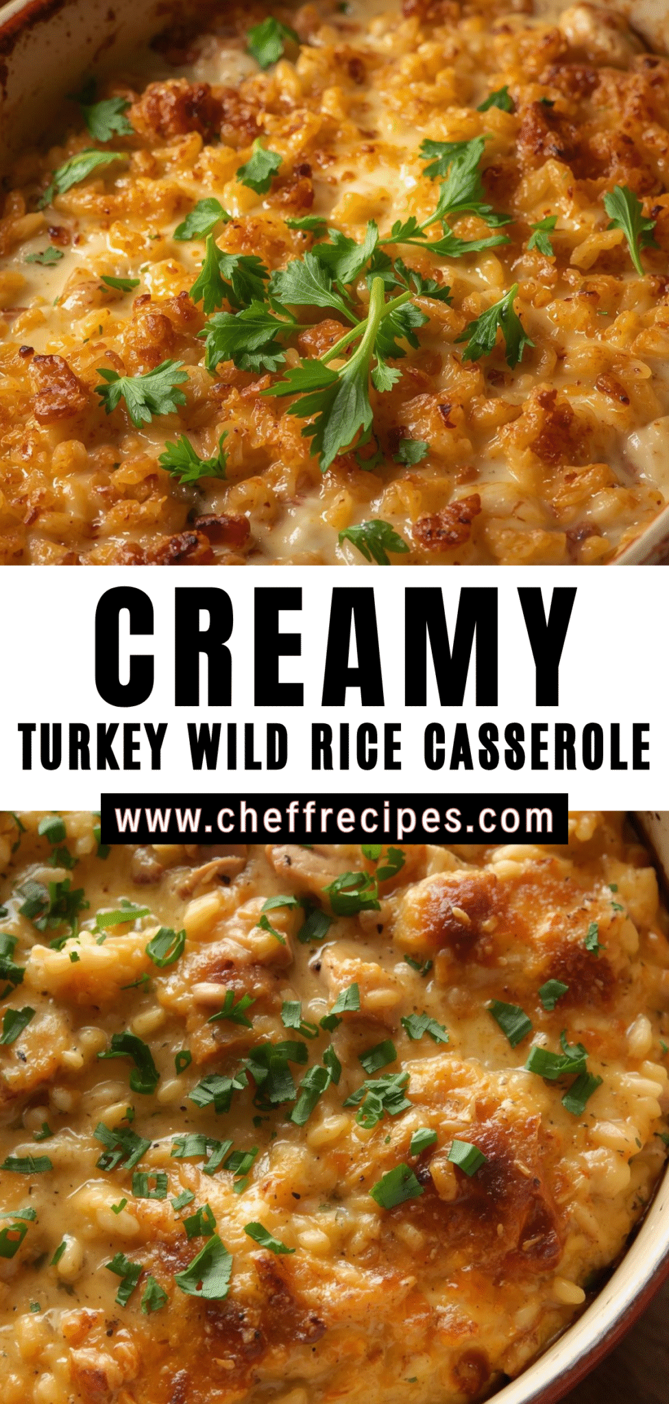 Creamy Turkey Wild Rice Casserole | Cheff Recipes