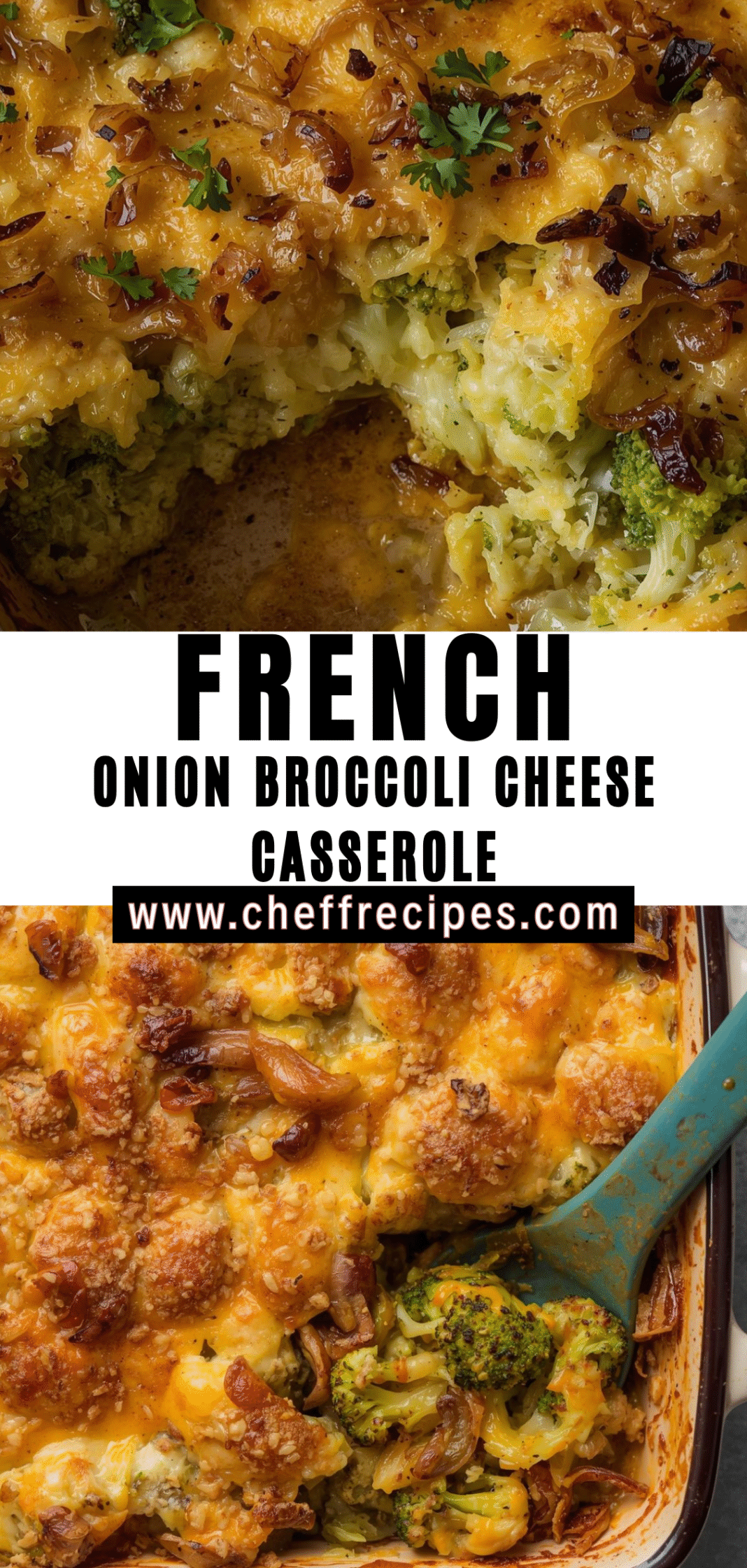 French Onion Broccoli Cheese Casserole | Cheff Recipes