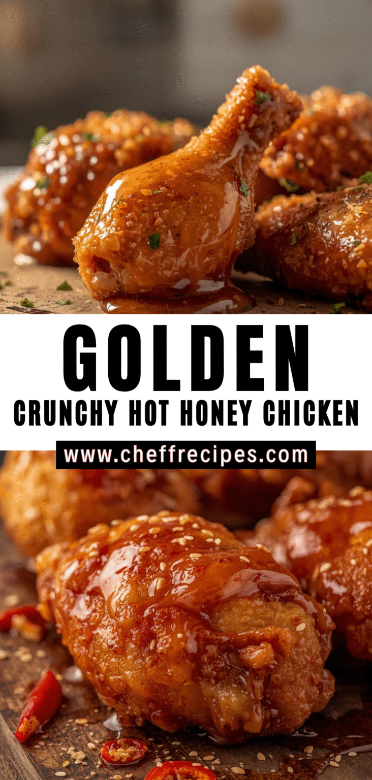 Golden Crunchy Hot Honey Chicken Recipe | Cheff Recipes