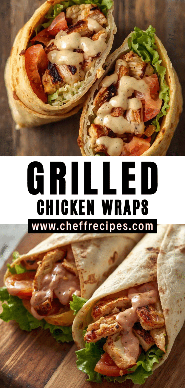 Grilled Chicken Wraps | Cheff Recipes