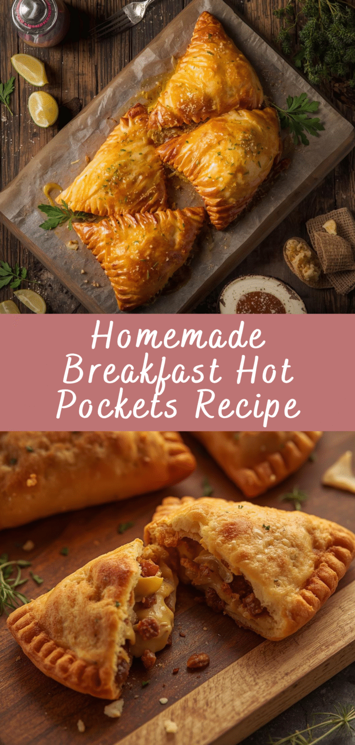 Homemade Breakfast Hot Pockets Recipe | Cheff Recipes
