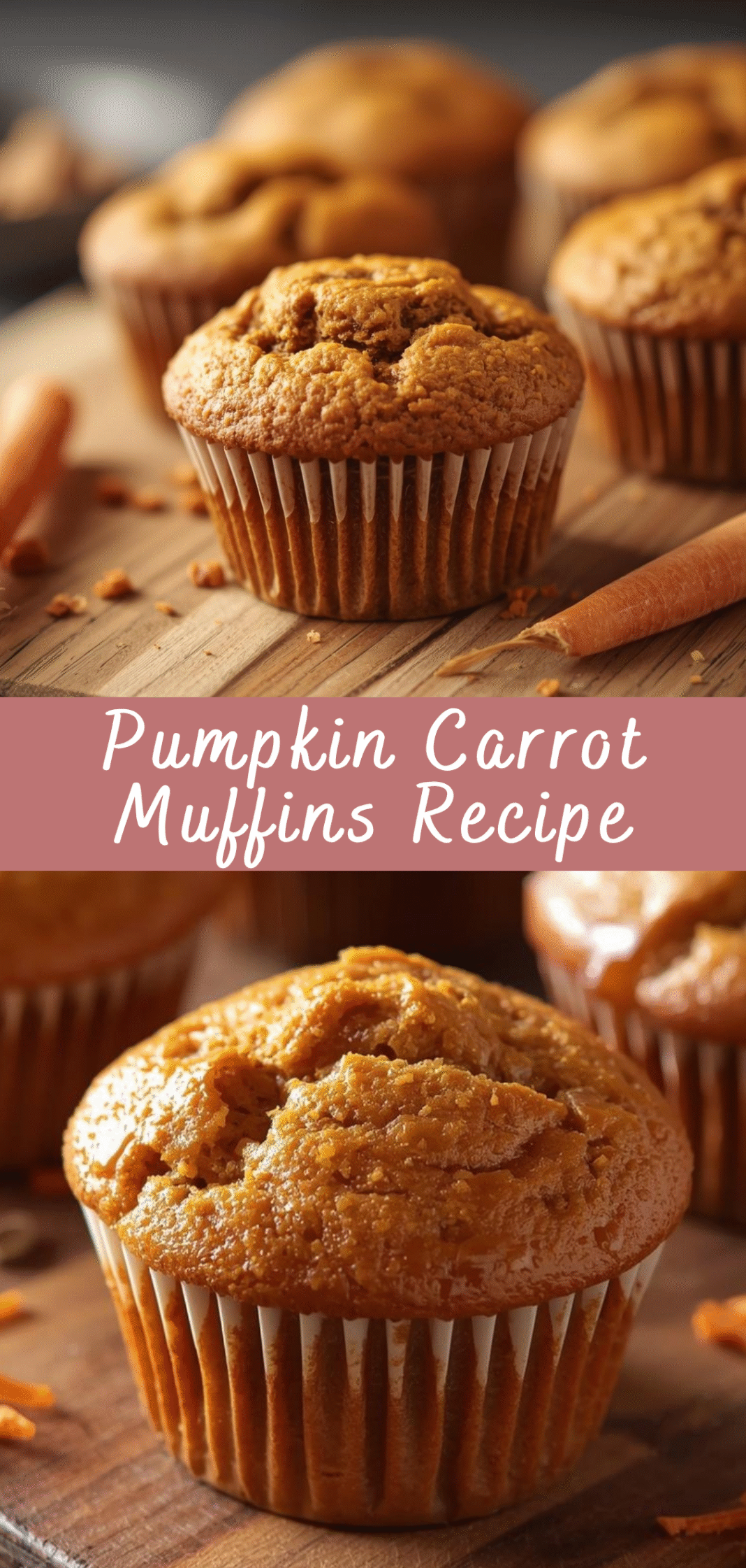 Pumpkin Carrot Muffins Recipe | Cheff Recipes