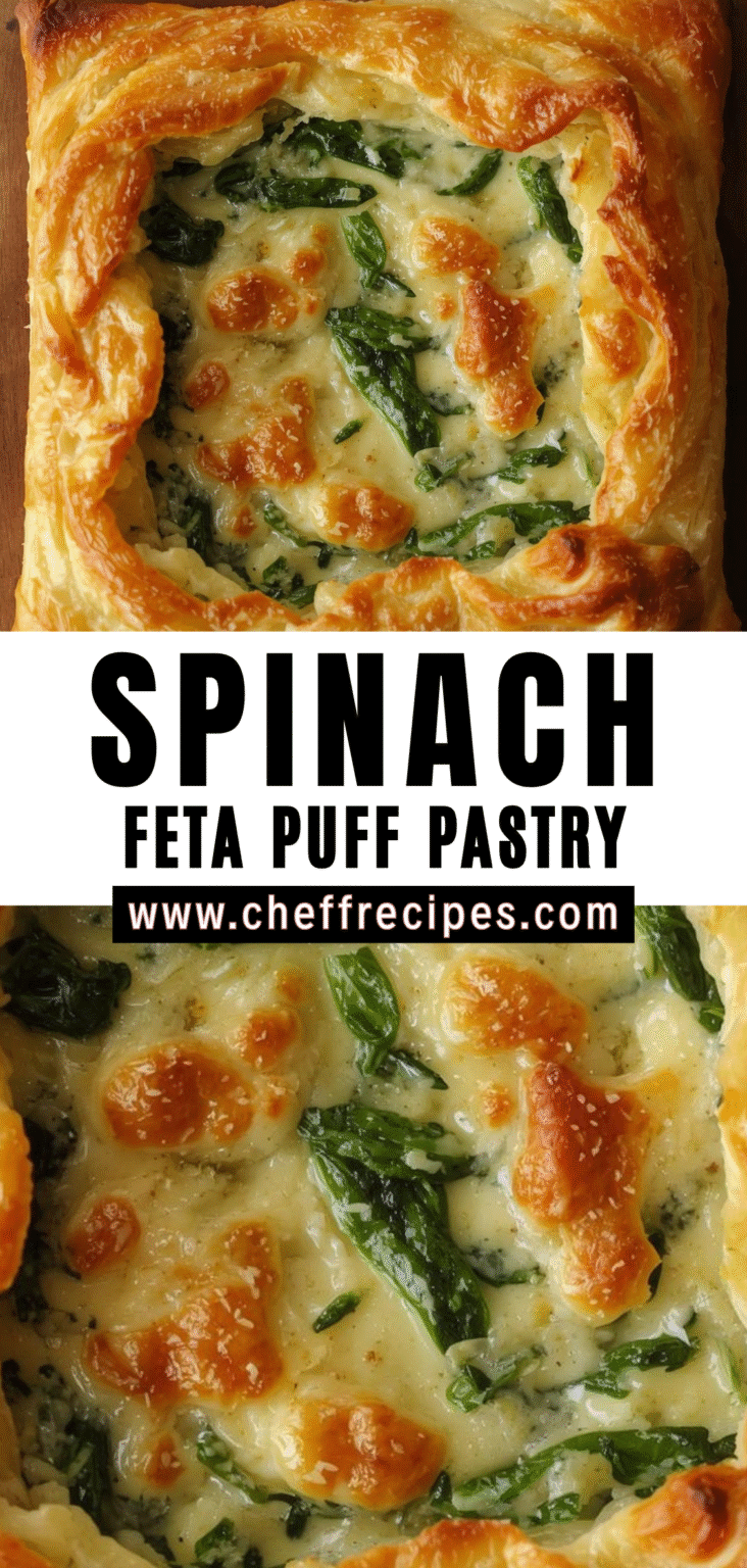 Spinach Feta Puff Pastry | Cheff Recipes