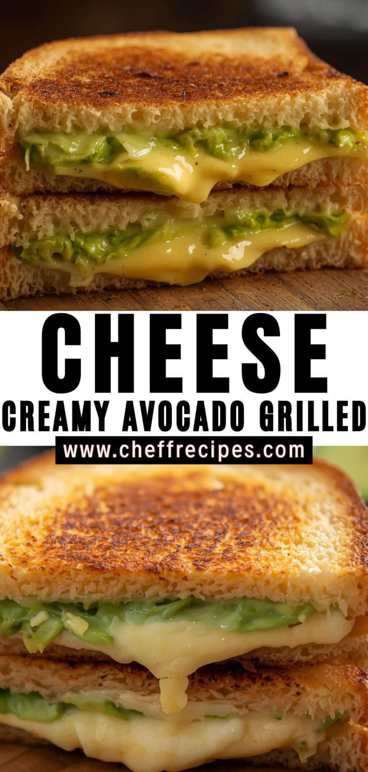 Creamy Avocado Grilled Cheese | Cheff Recipes