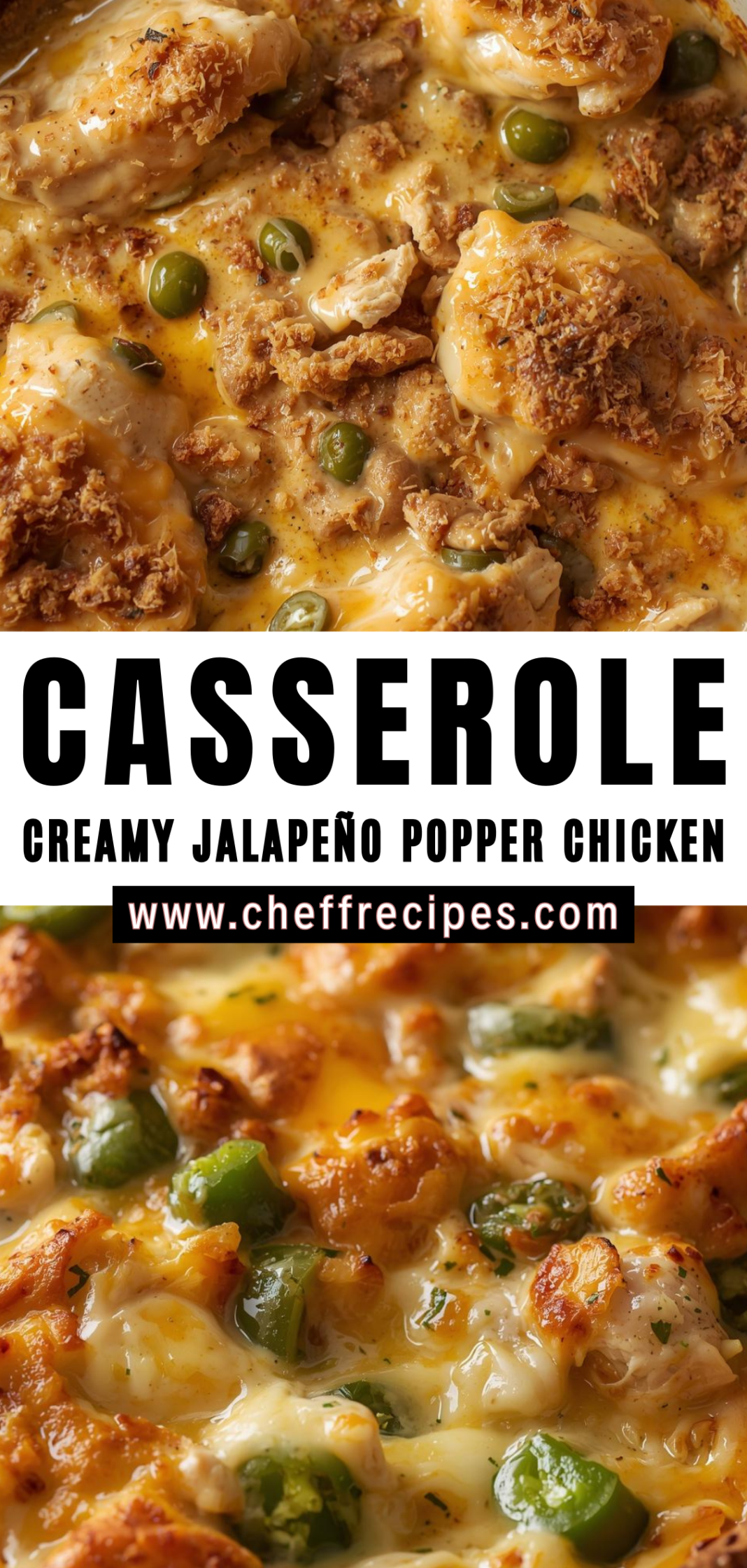 Creamy Jalapeño Popper Chicken Casserole | Cheff Recipes