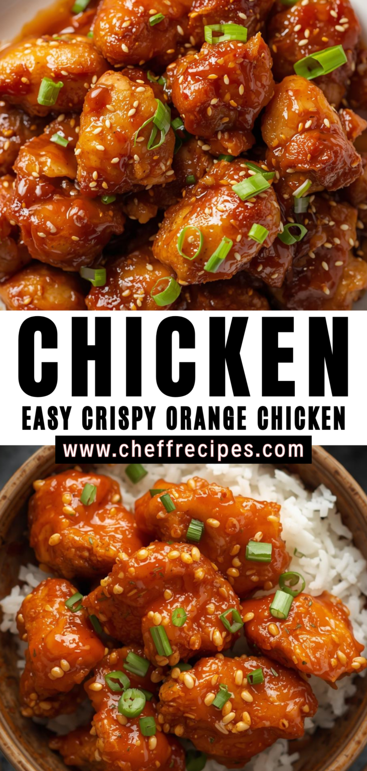 Easy Crispy Orange Chicken | Cheff Recipes