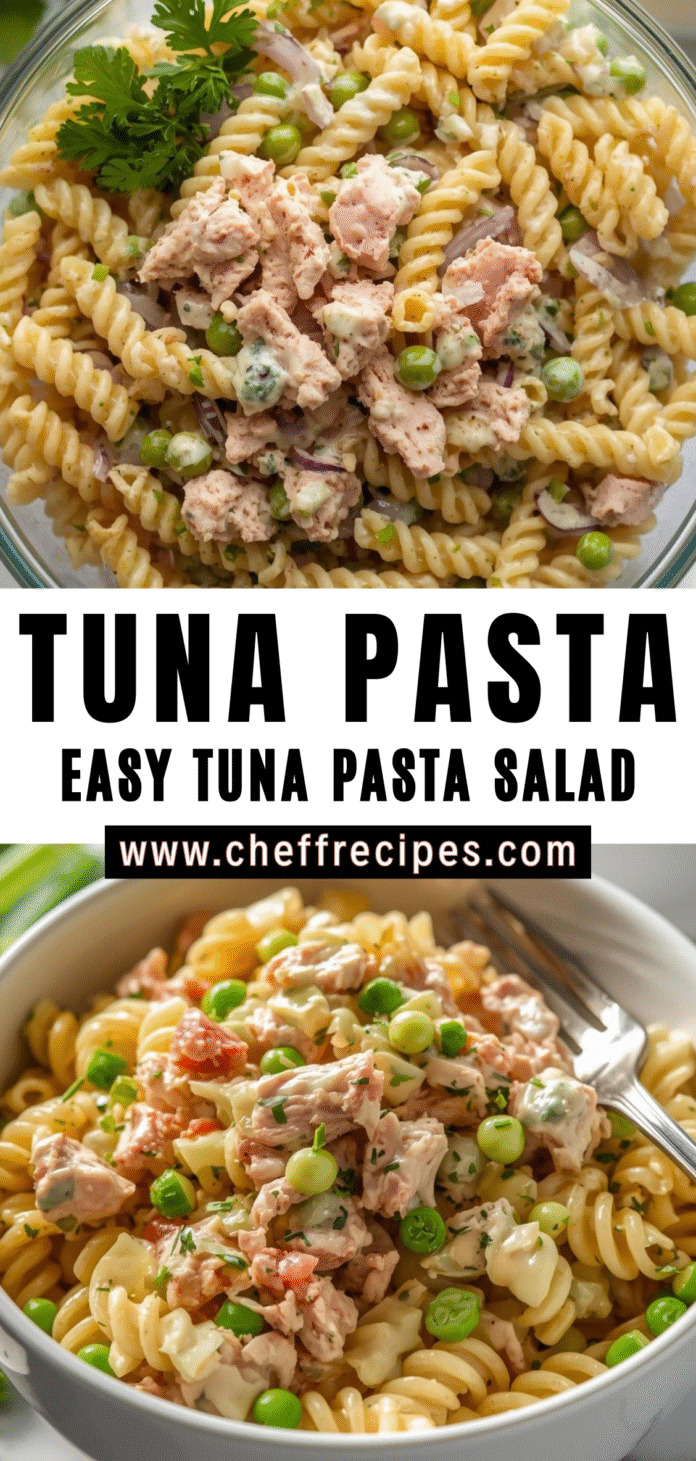 Easy Tuna Pasta Salad | Cheff Recipes