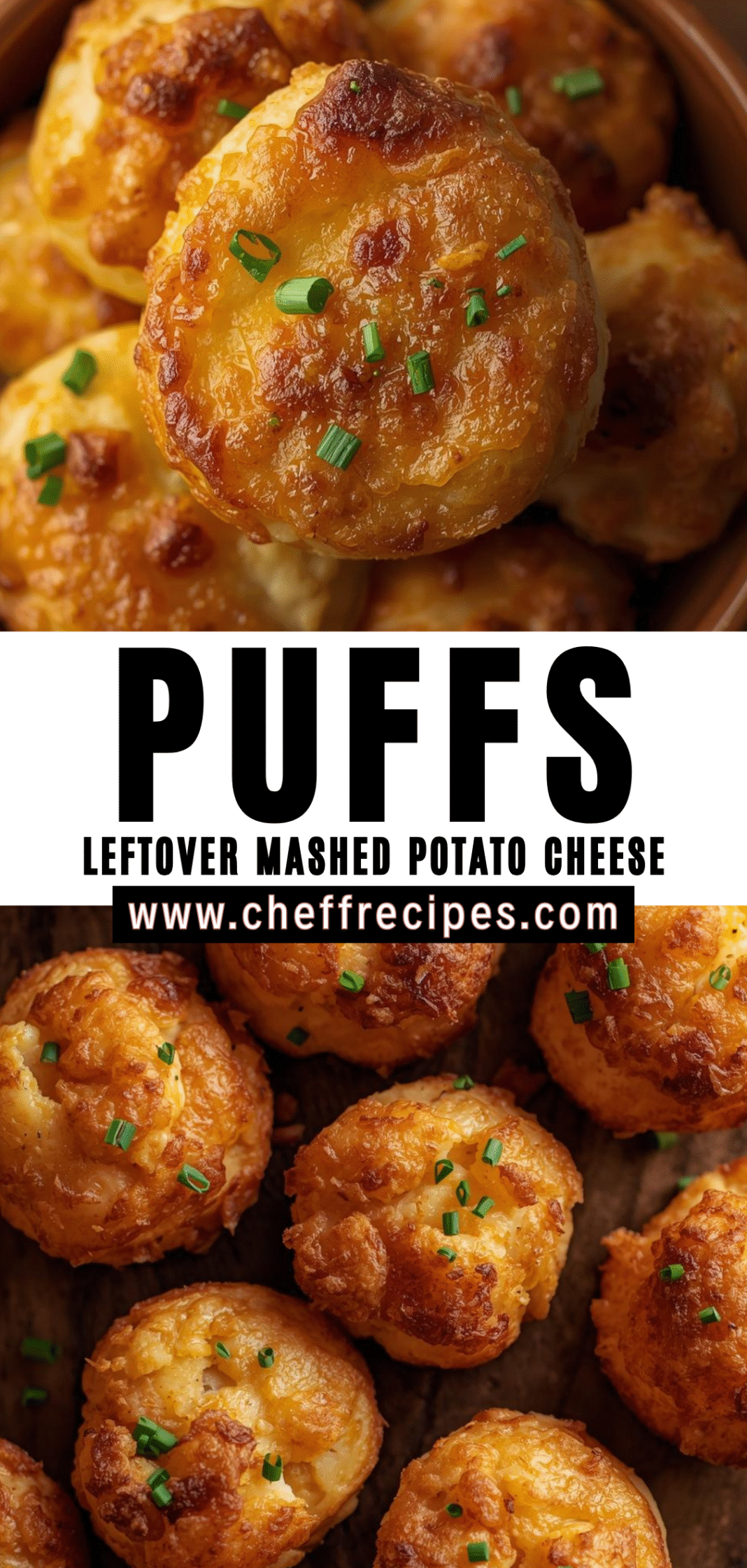 Leftover Mashed Potato Cheese Puffs | Cheff Recipes