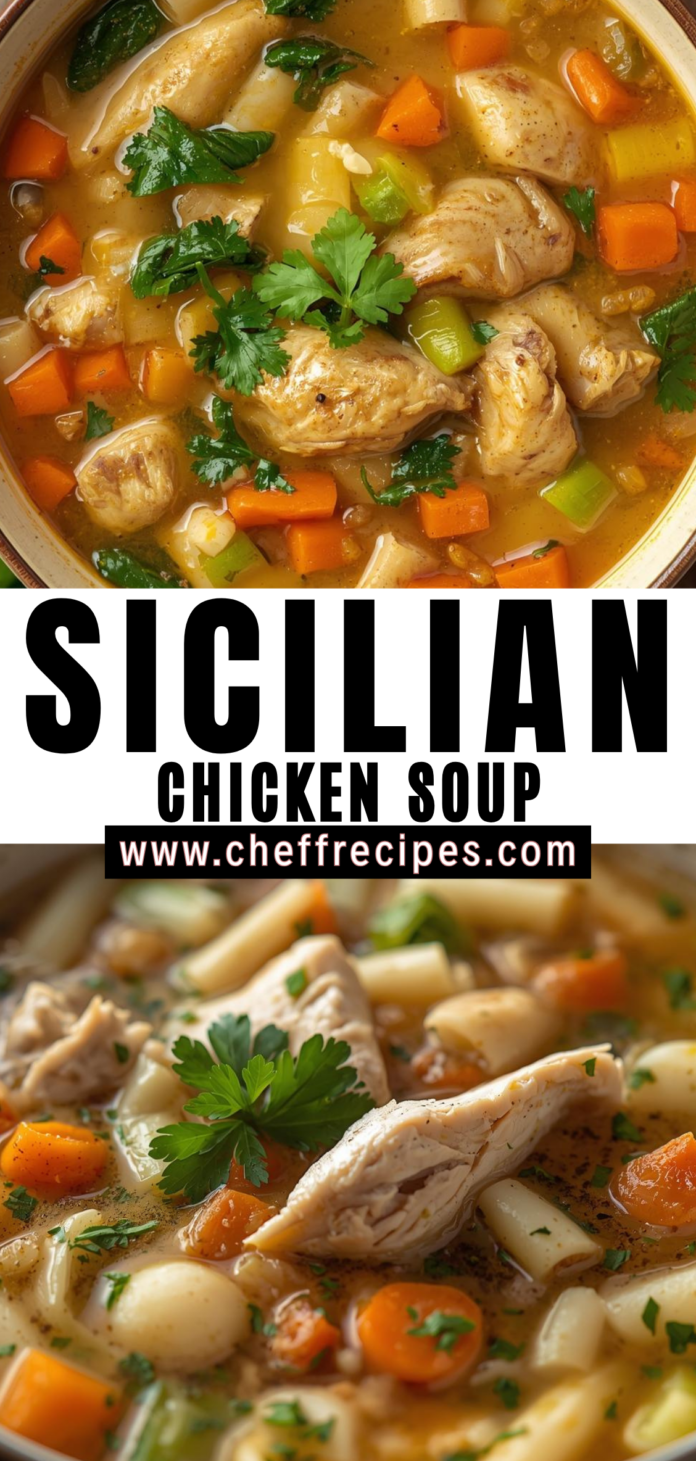 Sicilian Chicken Soup | Cheff Recipes