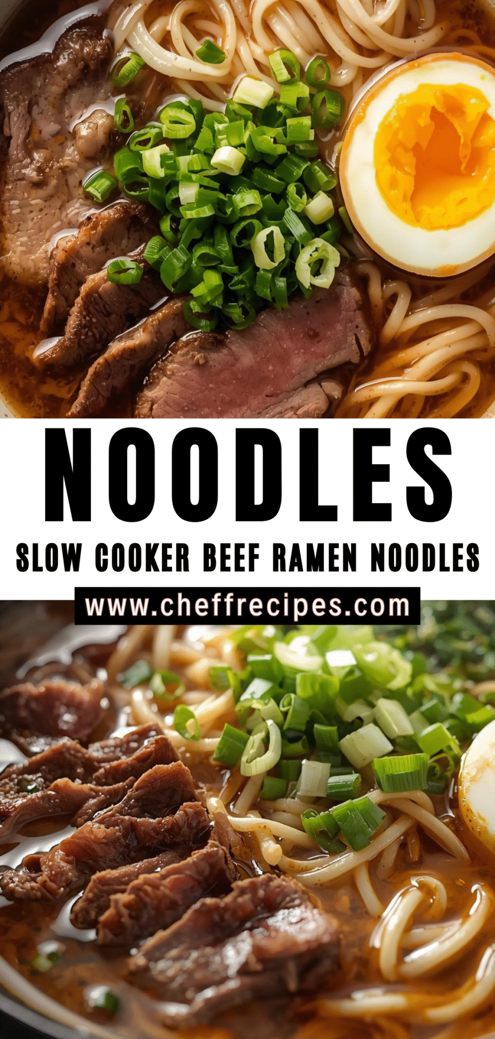 Slow Cooker Beef Ramen Noodles | Cheff Recipes