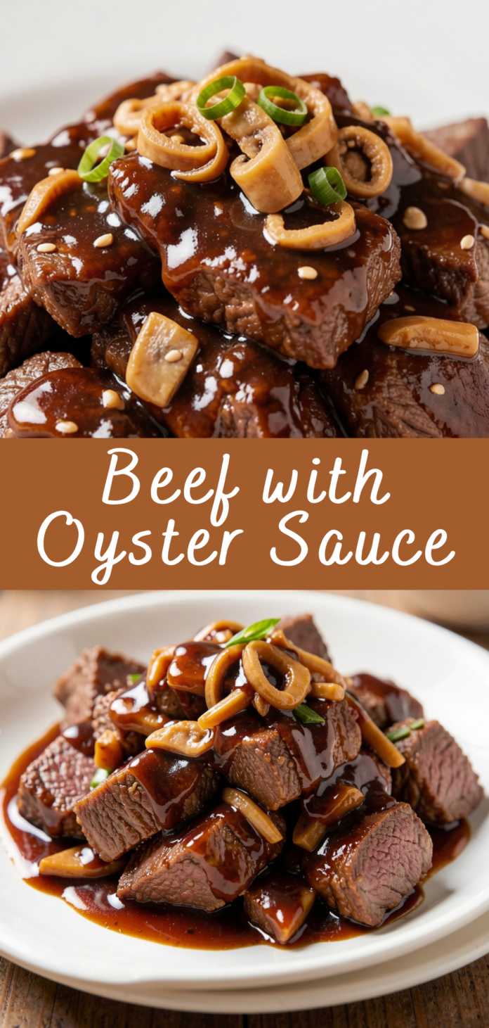 Beef with Oyster Sauce | Cheff Recipes