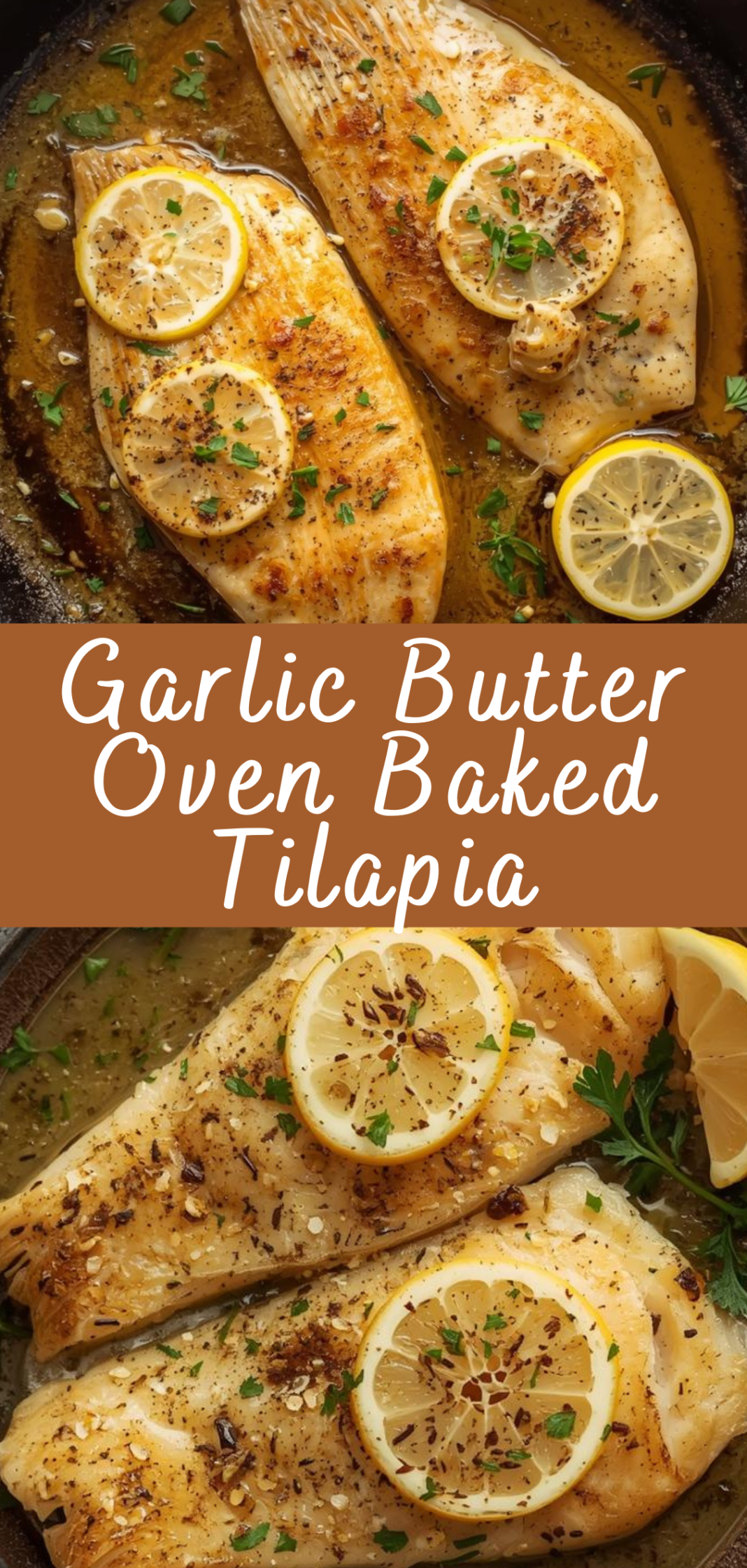 Garlic Butter Oven Baked Tilapia | Cheff Recipes