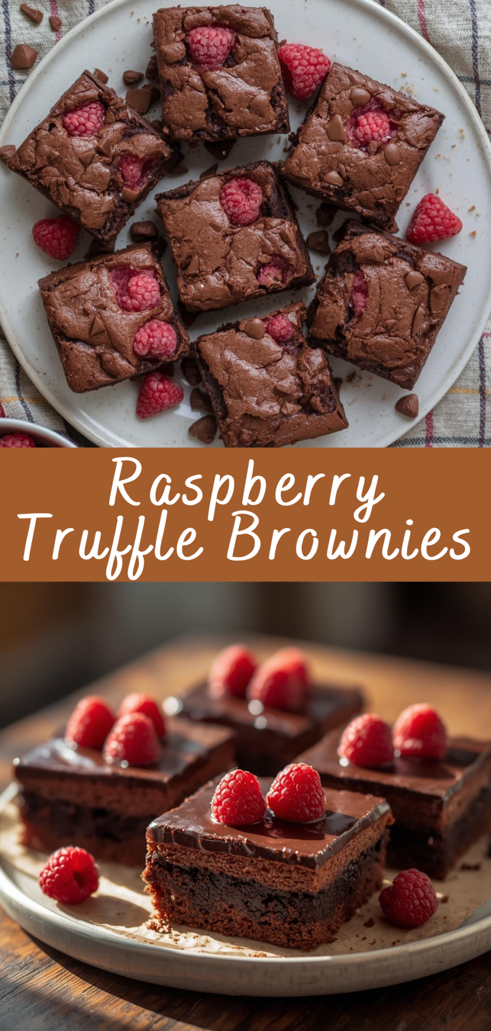 Raspberry Truffle Brownies | Cheff Recipes