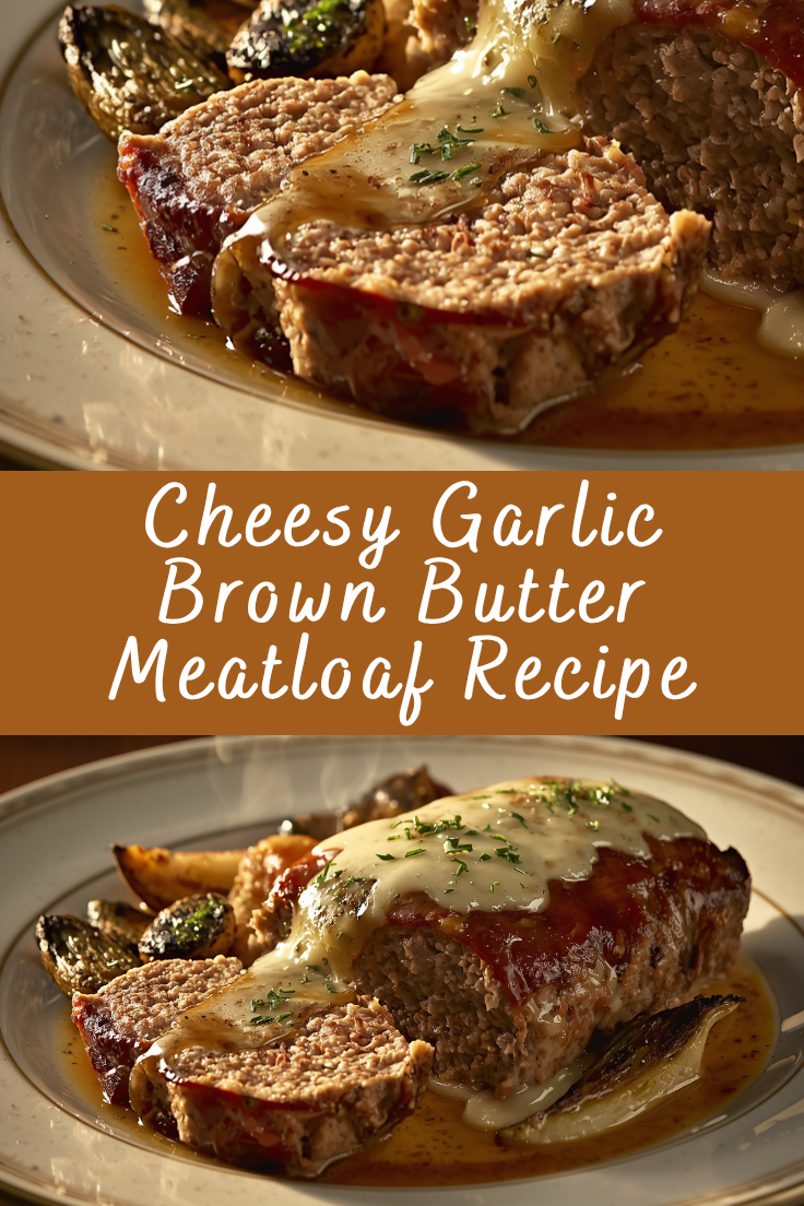 Cheesy Garlic Brown Butter Meatloaf Recipe | Cheff Recipes