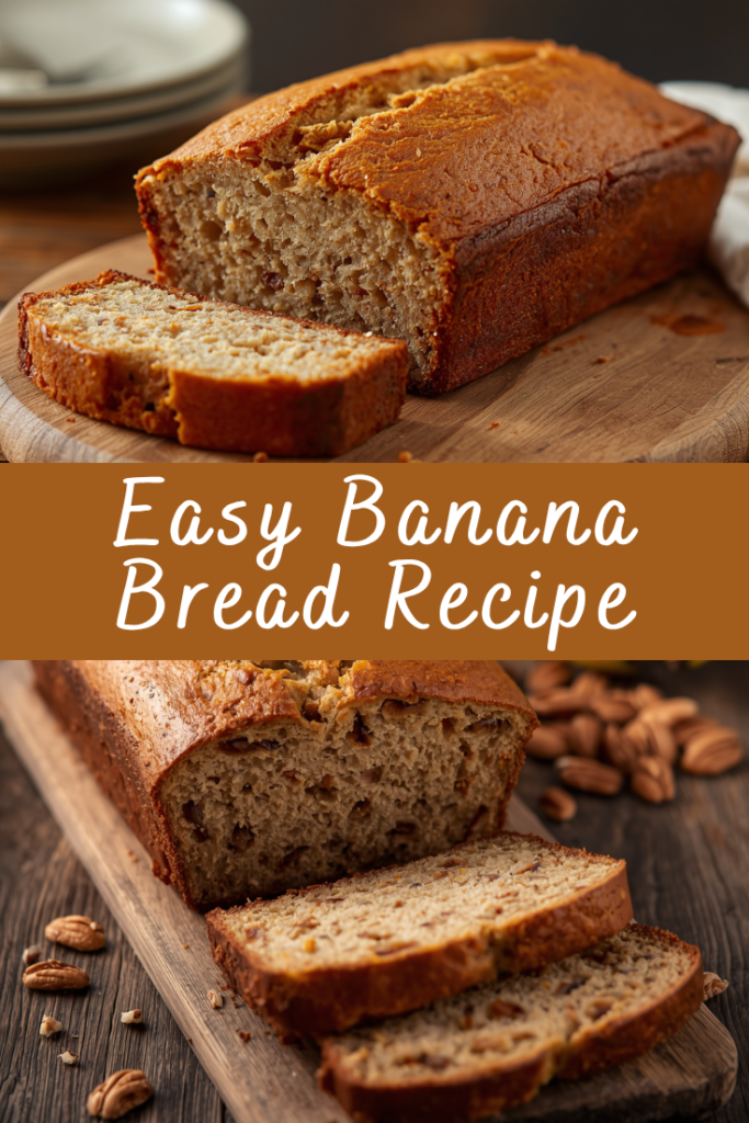 Easy Banana Bread Recipe | Cheff Recipes