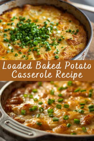 Loaded Baked Potato Casserole Recipe | Cheff Recipes